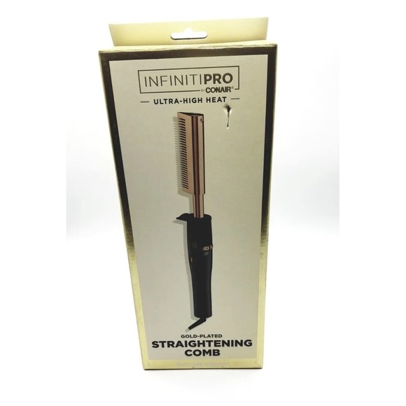 Accessories | Infinitipro By Conair Goldplated Straightening Comb ...